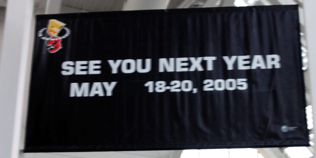 [E3] E3 2005, 개최일 공개 돼!