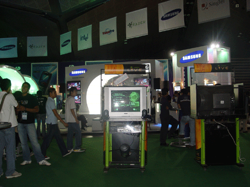 [WCG2005] 사진으로 보는 WCG2005 전시장