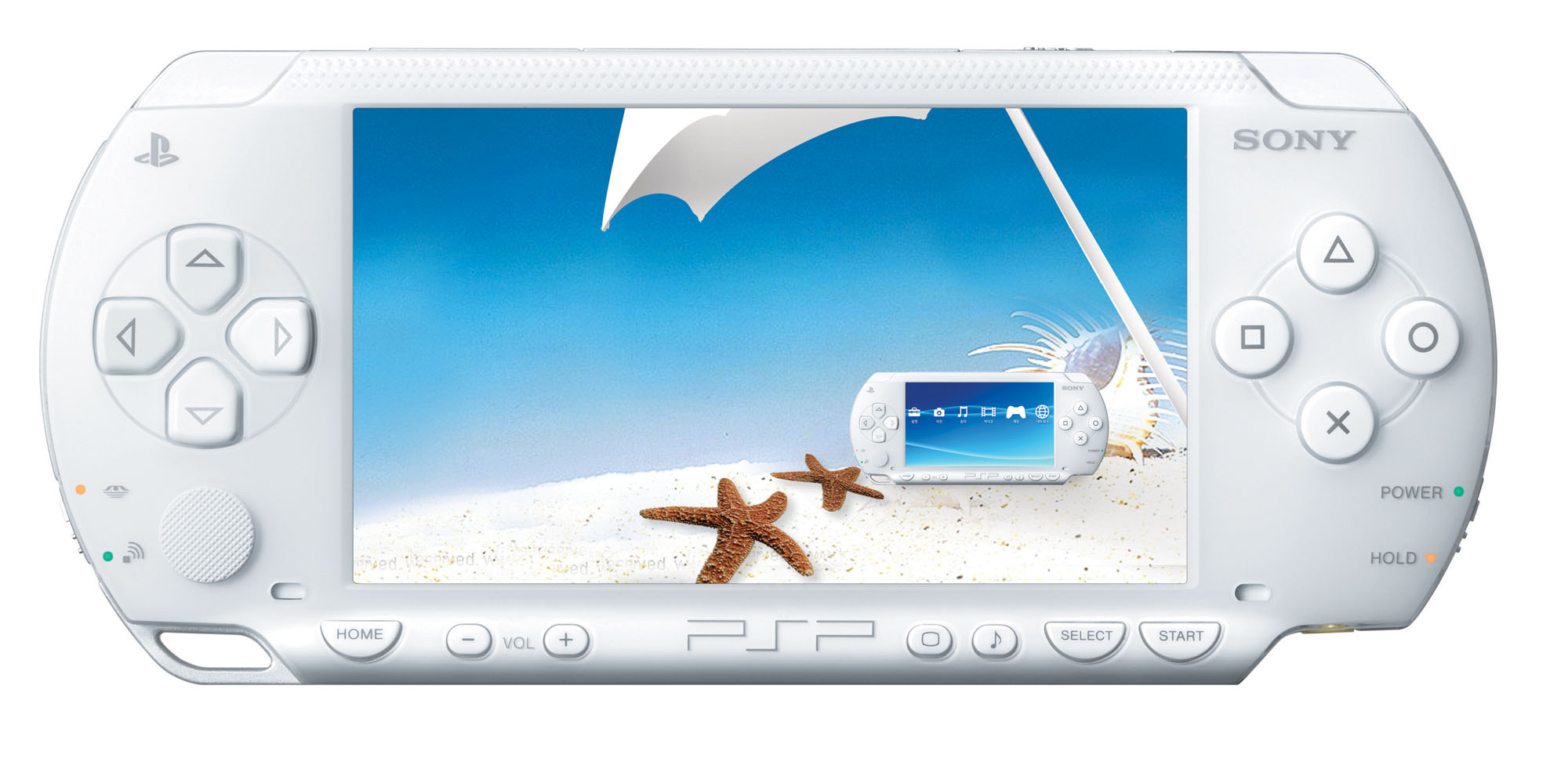 SCEK, 화이트 PSP 베이스 모델 발매