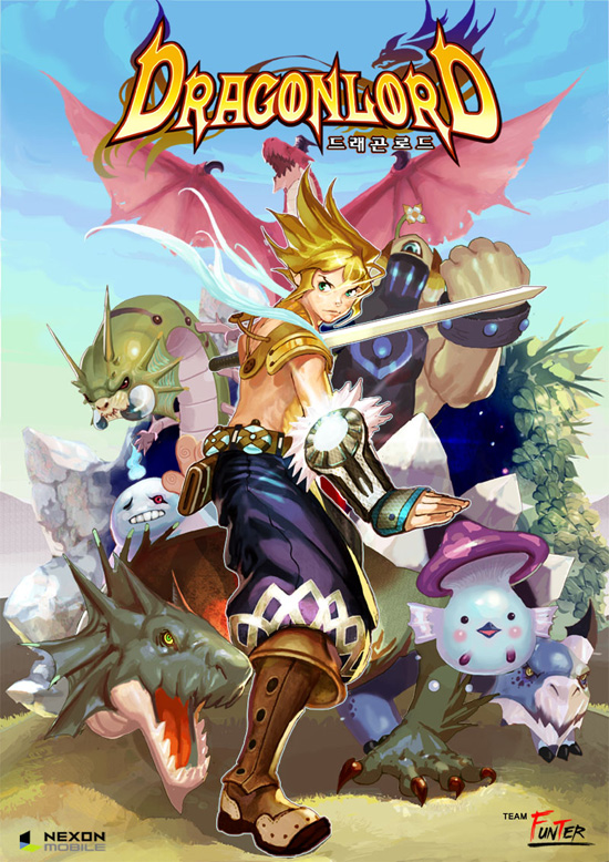 모바일 액션 RPG 드래곤로드 SKT-KTF 인기게임 1위