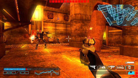 PSP용 FPS게임 CODED GUN CONTAGION 오는 9월 발매