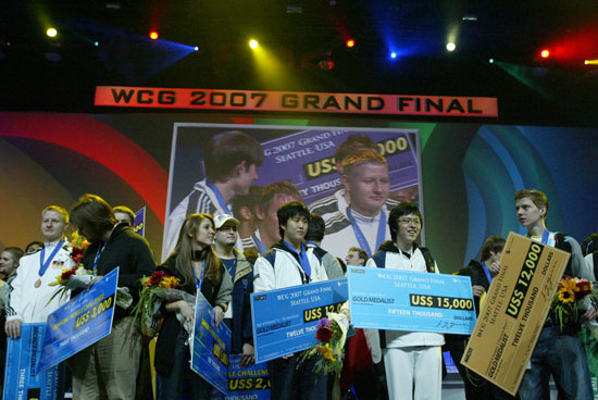 월드사이버게임즈(WCG) 2007 한국대표 선수단 출국