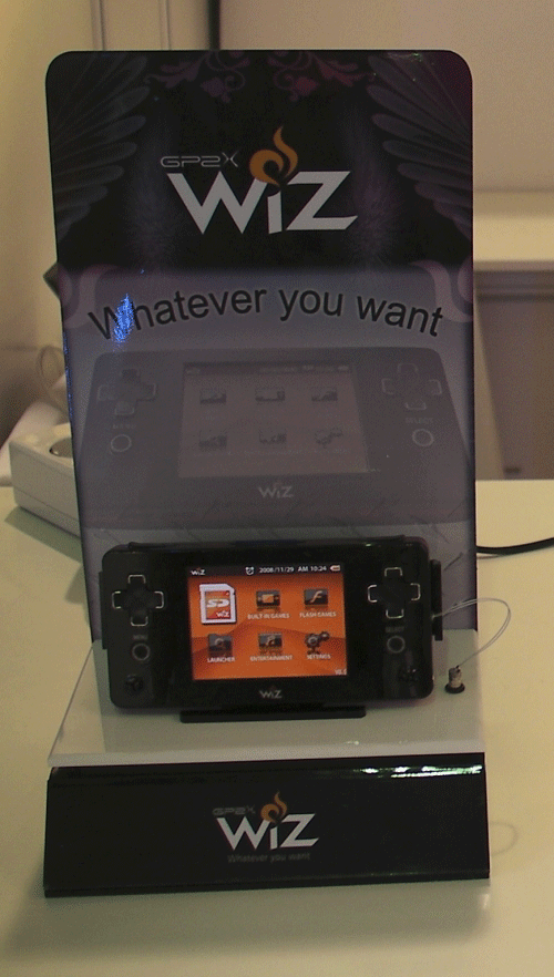 국산게임기 GP2X Wiz 발표, 유럽의 입맛에 맞춘다