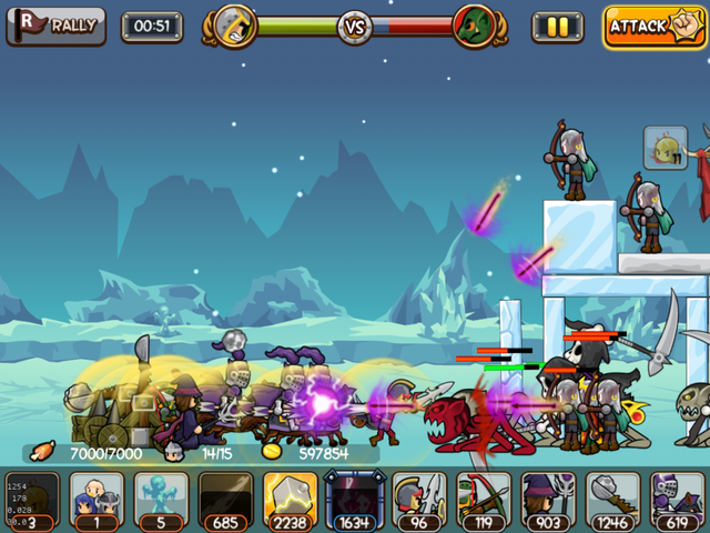 [iOS] 메디발러쉬 (Medieval Rush) 디펜스게임 - 게임메카