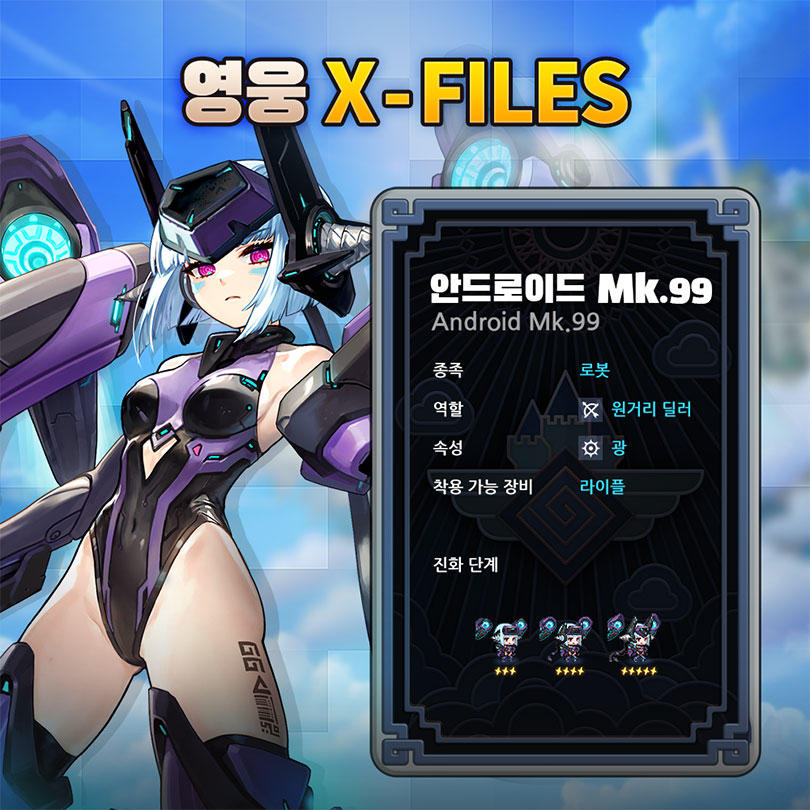 ‘안드로이드 Mk.99’ 준비 완료, 가디언 테일즈 신규 영웅 추가